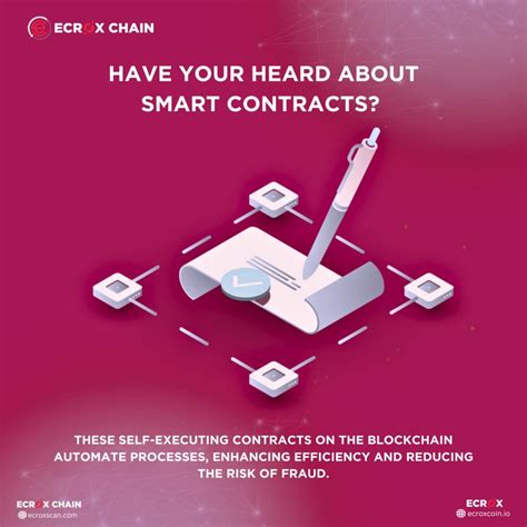Have You Heard About Smart Contracts Ecrox Chain