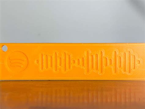3d Printed Customisable Spotify Code Tags Star 3d Printing