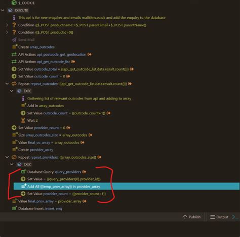Using A Query As A Condition For An Update Query How To Wappler