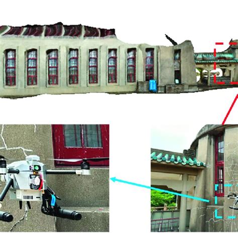 Mav Performing Onboard Scalable Scan And Dense Mesh Being Generated In