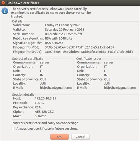 How To Install Vsftpd Ftp Server With Ssl Tls On Centos 8