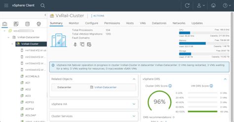 Vsphere Ha Failover Operation In Progress Stuck Warning Message Cory Fiala
