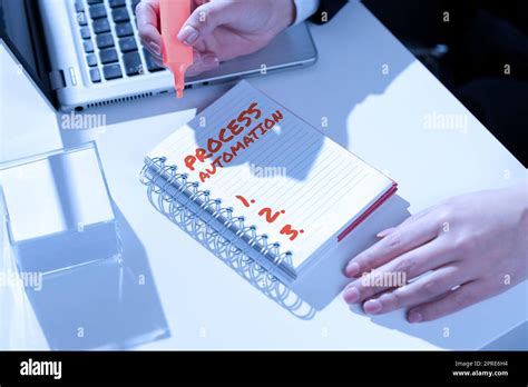 Text Caption Presenting Process Automationtransformation Streamlined