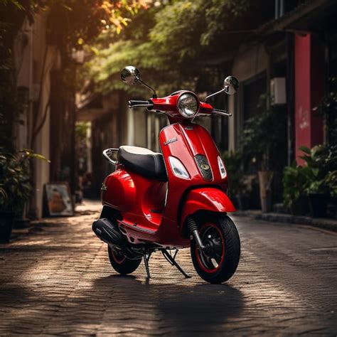Premium Ai Image Photo Of Colored Scooter Or Scooty Isolated With
