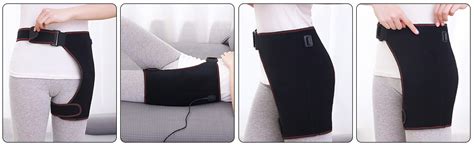 Electric Heated Hip Wrap Heating Thigh Brace Therapy