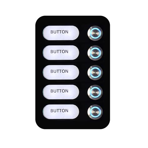 AES 5 Button Module MOD 5B Gate Opener Safety