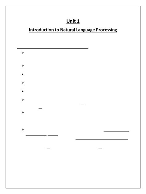 Nlp Handwritten Notes Pdf Morphology Linguistics Word