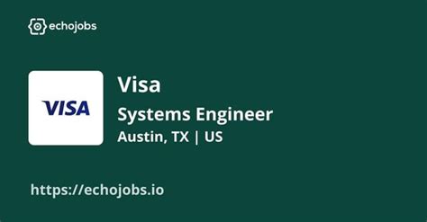 visa is hiring systems engineer sr consultant level multiple