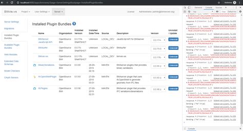 render is not visualized · issue 1045 · opensourcebim bimserver · github