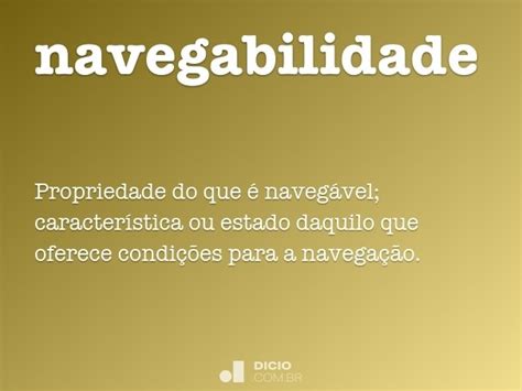 Navegabilidade Dicio Dicionário Online De Português