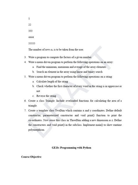 Ge Syllabus Nep Pdf Statistics String Computer Science