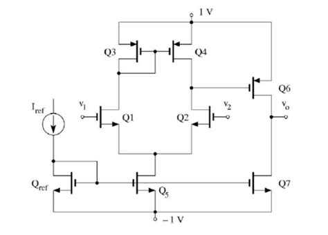 Solved A Differential Amplifier With V And V Differential Chegg Com