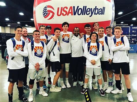 Volleyball Az Hp Boys National Team Wins Silver Bracket In Ft