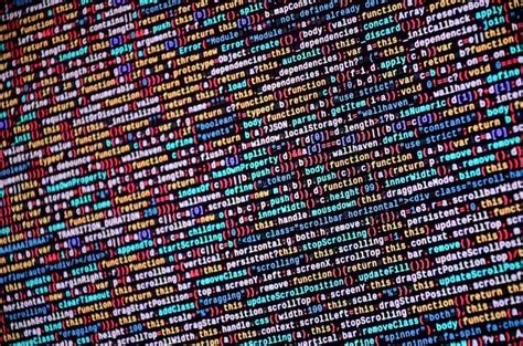 Premium Photo Software Developer Programming Code On Computer
