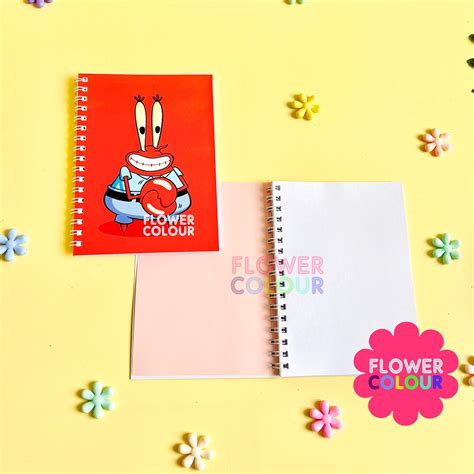 Jual Buku Notebook Karakter Spongebob Notes Spongebob Pattrick