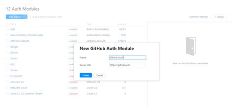 Github Auth Module Hub Documentation
