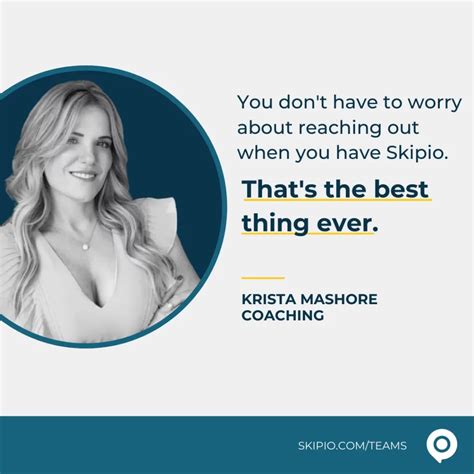 Krista Mashore Coaching Skipio