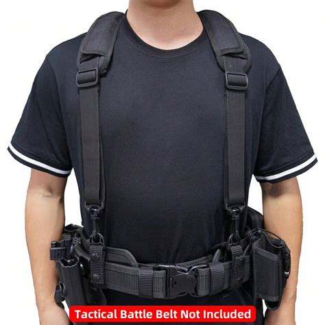 Melotough Tactical Harness Tactical Suspenders 15 Inch Police