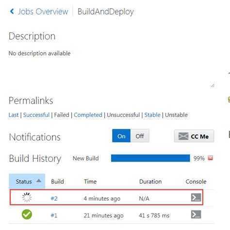 Automating Build And Deployment Of Node Application In Oracle Developer