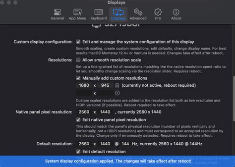 M Mac开启HiDPI新方法分享接近完美无需额外硬件 Issue xzhih one key hidpi GitHub