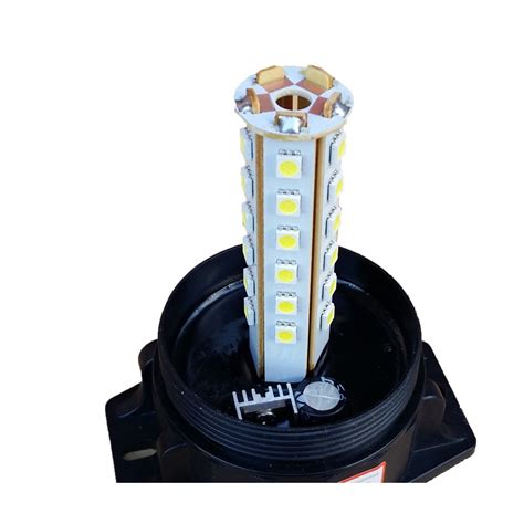 Сигнална лампа, LED, За машини, Жълт, 12V - 24V - eMAG.bg