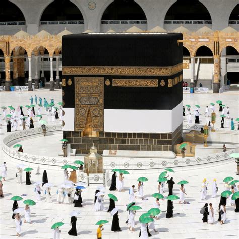 Les Musulmans Prient Au Hajj