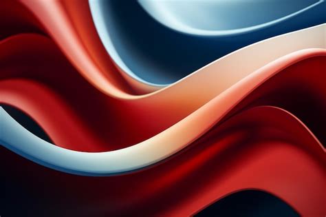 Premium Photo An Abstract Composition Where Lines And Shapes Create The Illusion Of A