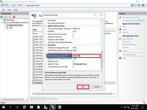 Enterinit IIS WSUSPool Crashing During Sync SCCM Software