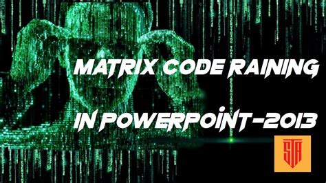 Powerpoint Tutorial 🔥 Matrix Raining Code Effect How To Create