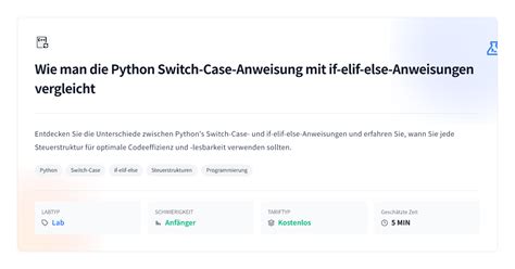 Wie Man Die Python Switch Case Anweisung Mit If Elif Else Anweisungen