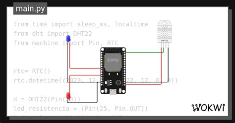 Projeto Dht22 Wokwi Esp32 Stm32 Arduino Simulator