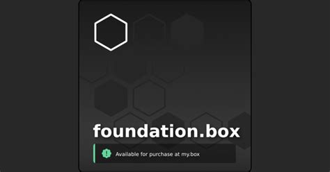 Foundationbox Profile Box