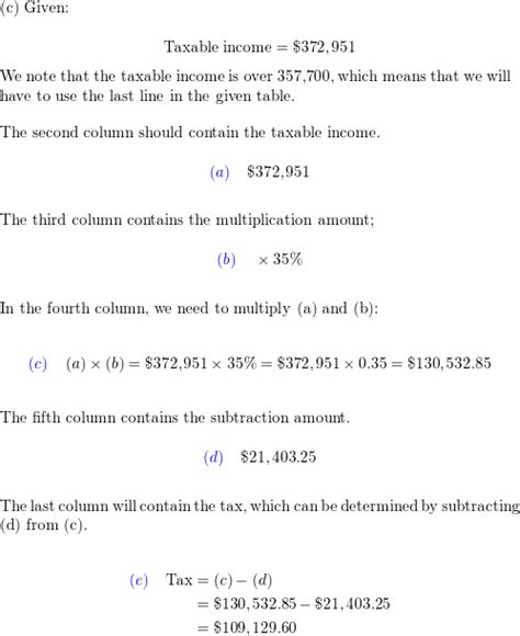 Use The Tax Computation Worksheet For A Single Taxpayer To A Quizlet Worksheets Library