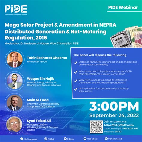 Mega Solar Project And Amendment In Nepra Distributed Generation And Net