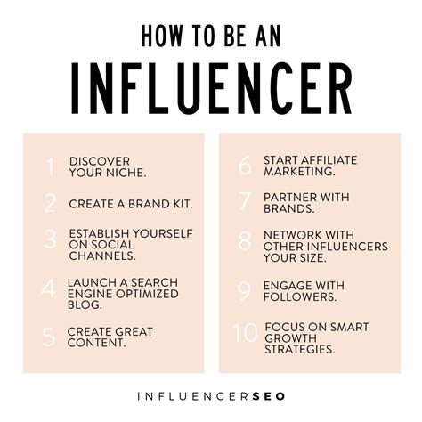 How To Become An Influencer Influencer SEO