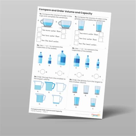 Ks1 Year 2 Maths Cs Maths Scheme Compare And Order Volume And Capacity