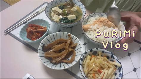 Vlog 이것은 음주브이로그인가 요리브이로그인가 알수없는 자취 브이로그명란솥밥 루꼴라바질페스토파스타 시금치된장국 제천리솜포레스트 Youtube