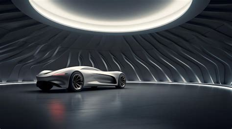 Premium Photo 3d Render Of Abstract Futuristic Architecture