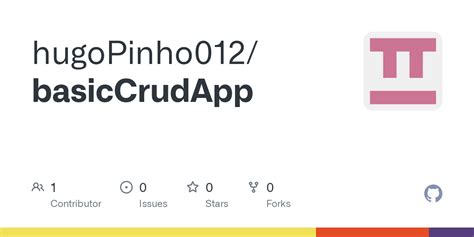 Github Hugopinho012basiccrudapp