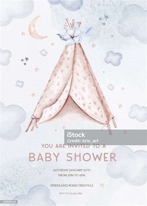 수채화 신생아 베이비 샤워 인사말 카드와 아기 소년 새로 태어난 아기의 텍스트 공간이 있는 생일 카드와 프리그랜드 여성 초대장 0명에 대한 스톡 벡터 아트 및 기타 이미지