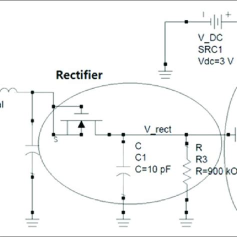 The Circuit Design Of A Signal Detector Download Scientific Diagram