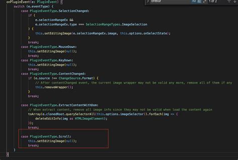 [image Resize] It Exits The Image Editing Mode Automatically On Scrolling · Issue 1503