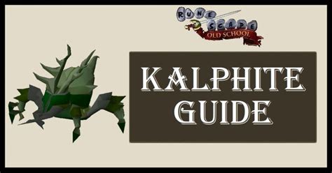 Osrs Kalphites Guide Gear And Strategy