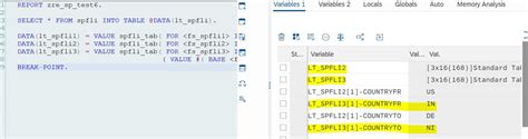 for loop with field symbol sapcodes