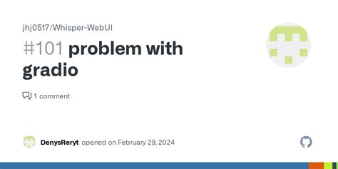 Problem With Gradio · Issue 101 · Jhj0517whisper Webui · Github