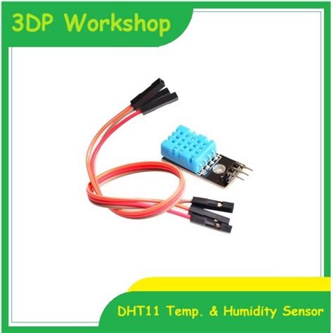 Jual Dht11 Sensor Temperatur Dan Kelembaban Dht 11 Humidity And Temperatur Sensor Arduino Esp32