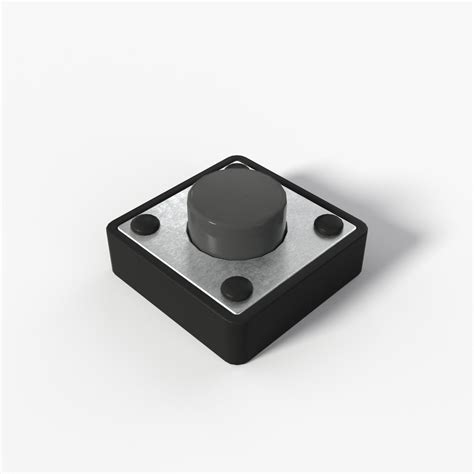 회로 기판 푸시 버튼 스위치 3d 모델 Turbosquid 1609616