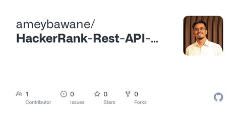 Github Ameybawanehackerrank Rest Api Intermediate Certificate