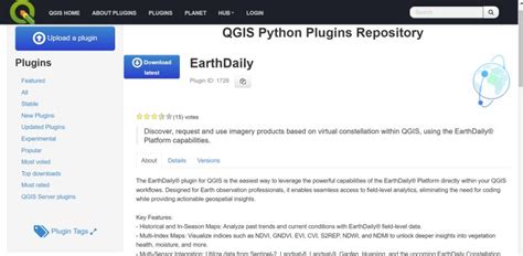 Alert New Qgis Release Earthdaily