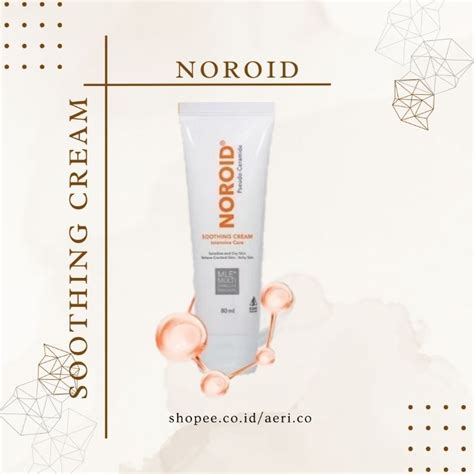 Jual Noroid Soothing Cream 80ml Shopee Indonesia